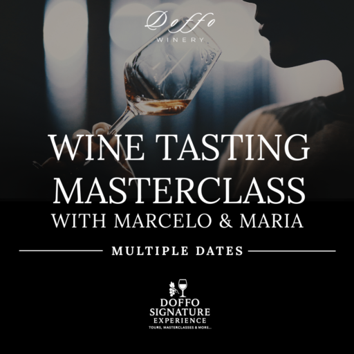 Wine Tasting Masterclass with Marcelo + Maria | 2026 - Doffo Winery